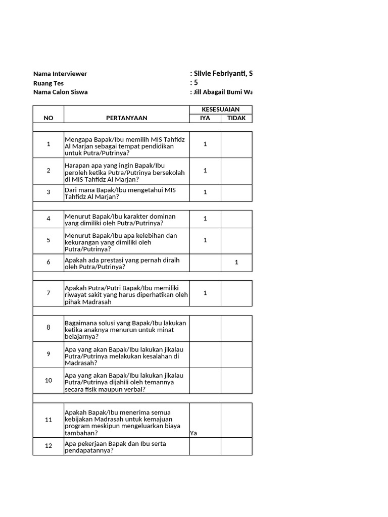 Interview ER | PDF
