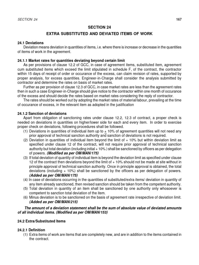 Section 24.1.2-CPWD-Works-Manual | PDF