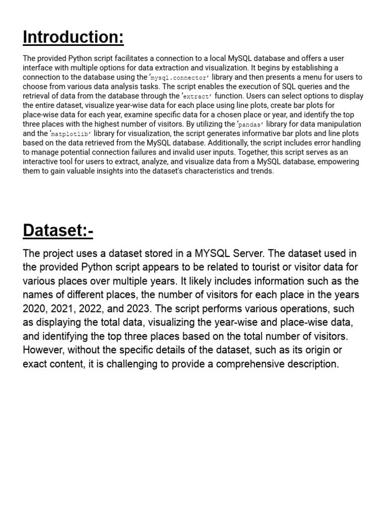 Visitors Data Analysis (2) | PDF