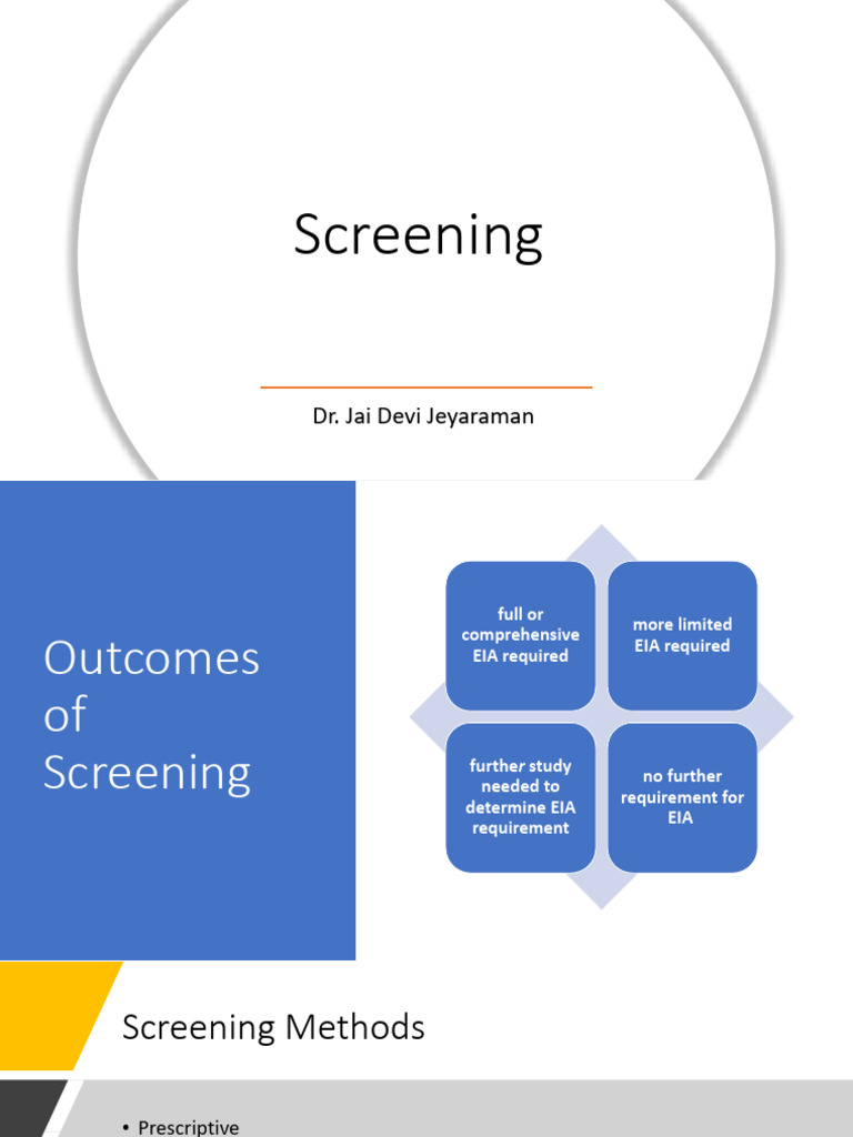 Screening | PDF