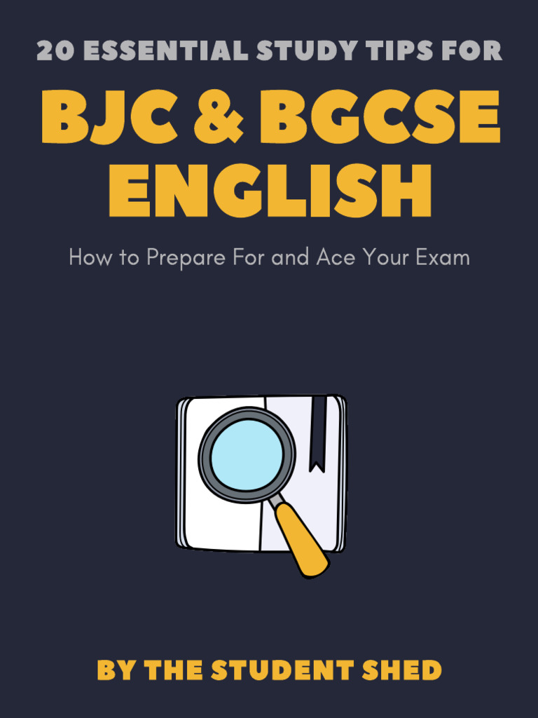 English Study Guide | PDF