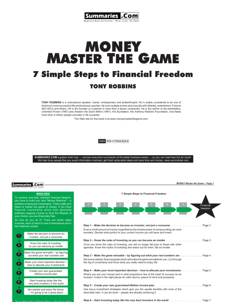 Money Master The Game | PDF | Economies