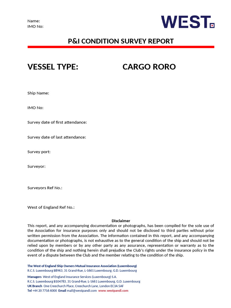 UPDATE Form-Cargo-Roro-Ship | PDF