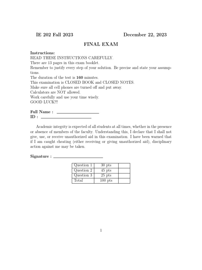Empty Final 23 | PDF