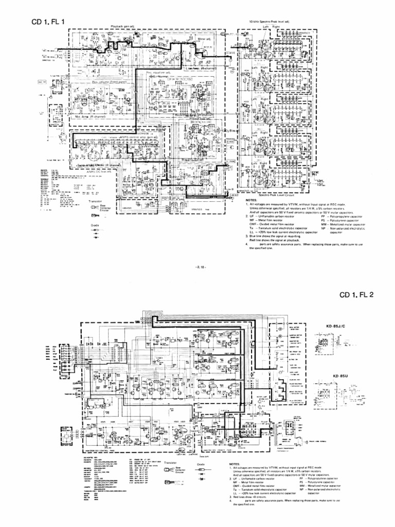 Gradiente CD1 Schematic | PDF