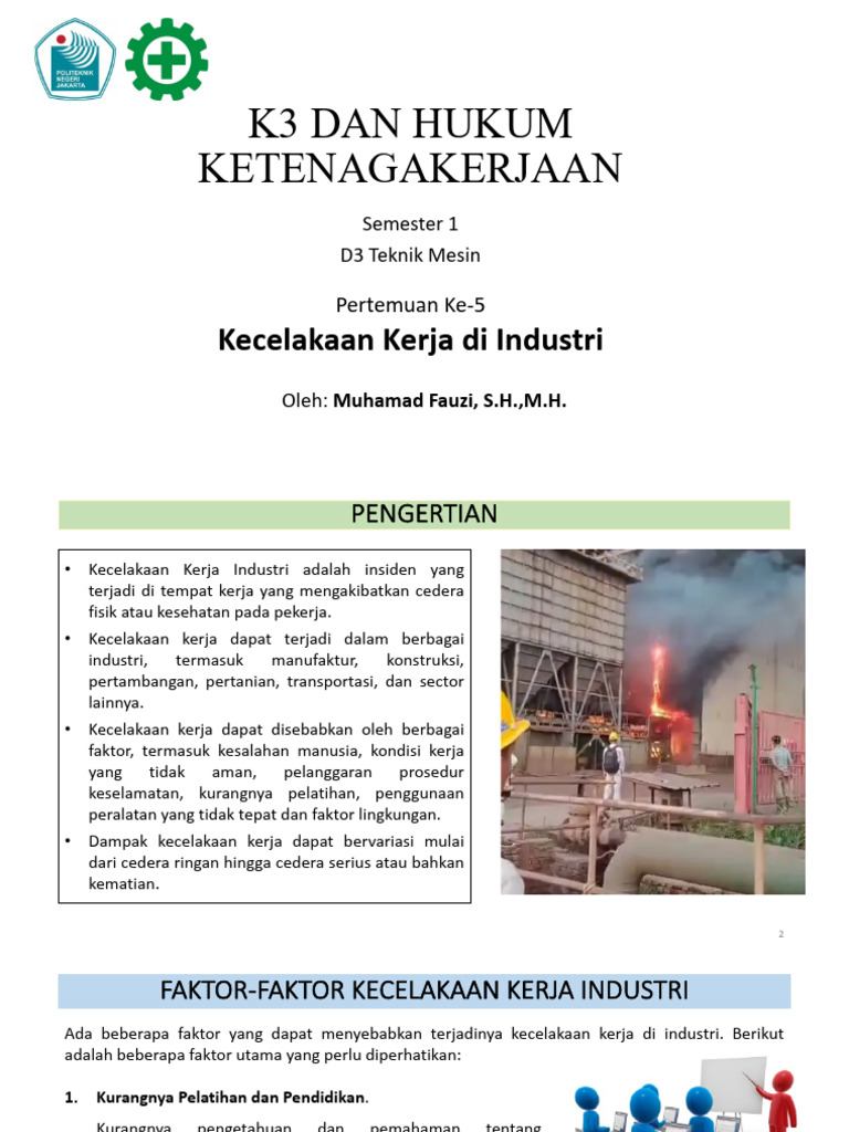 K3 Dan Hukum Ketenagakerjaan | PDF