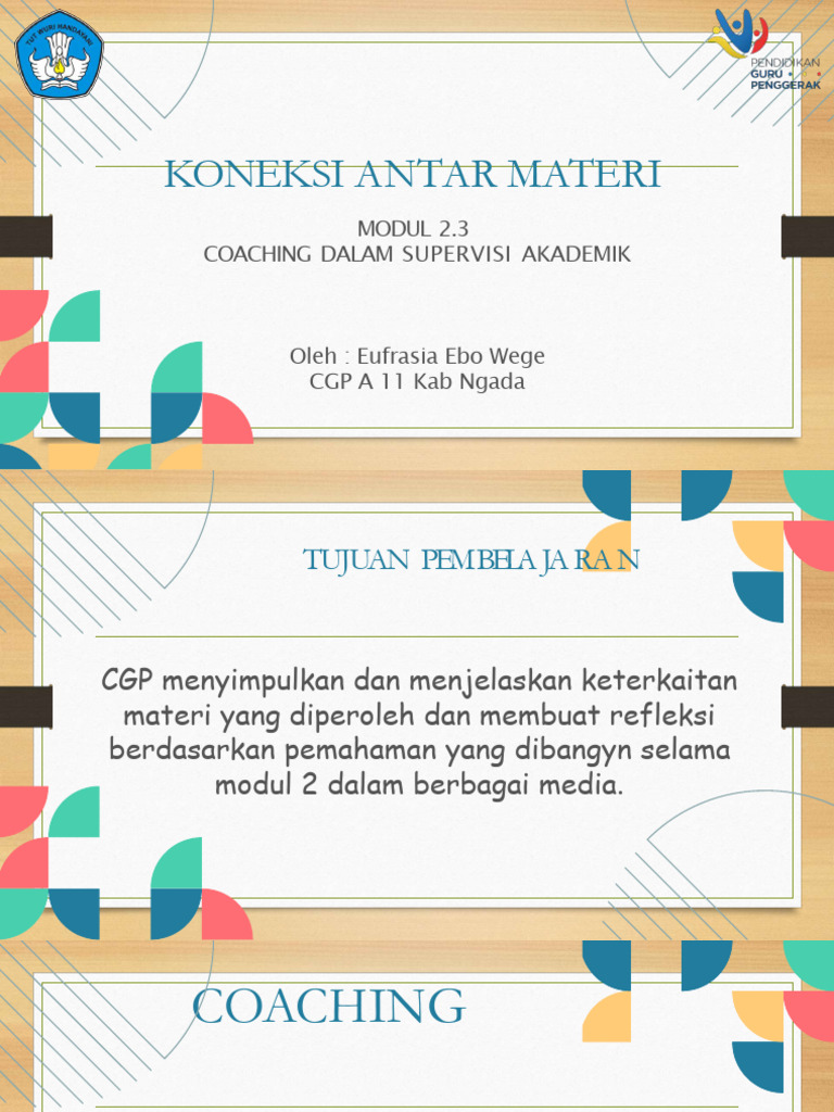 Koneksi-Antar-Materi-Modul-2-3 | PDF
