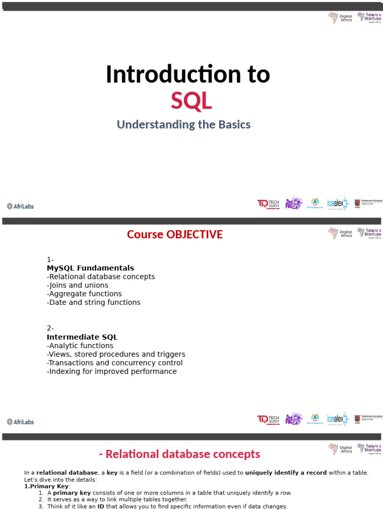 Data Analytics SQL | PDF Data Analytics SQL | PDF
