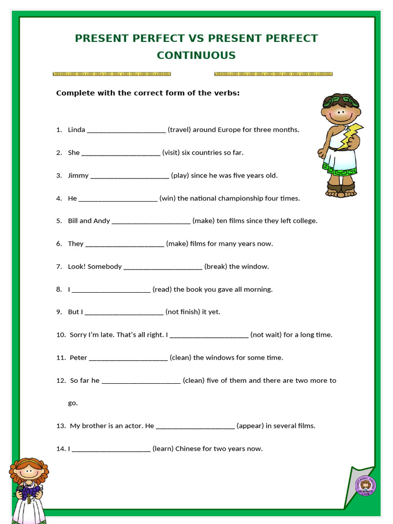 present-perfect-vs-present-perfect-continuous 2 | PDF
