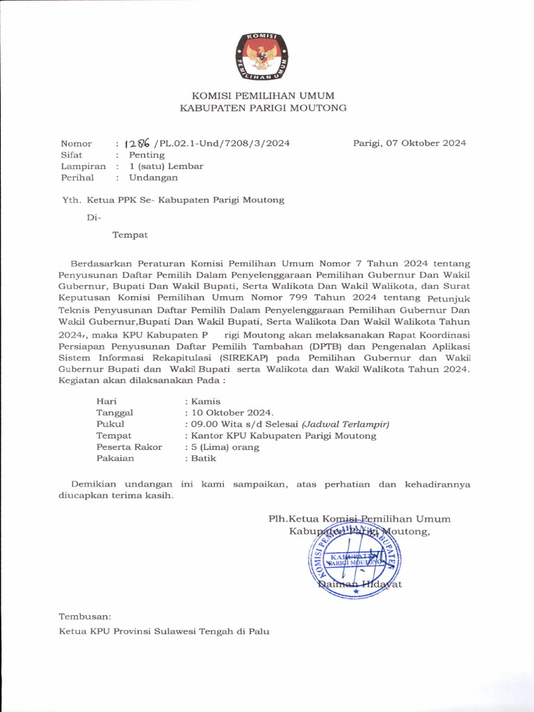 Und - Rakor Tanggal 10 | PDF