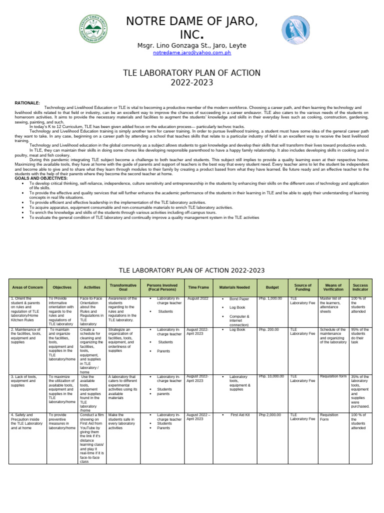 8. Action Plan (jenny) | PDF