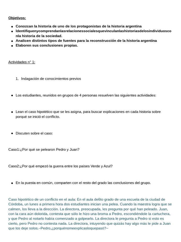 historia argentina 1810 a 1820 | PDF