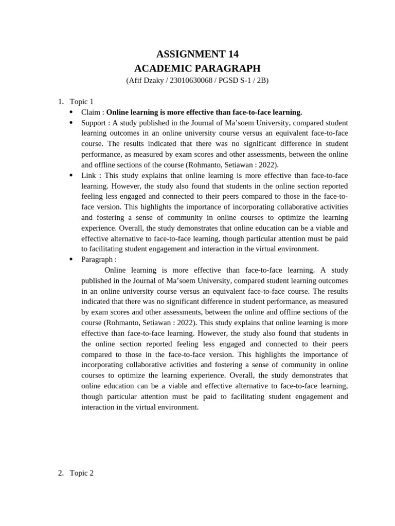 Assignment Tugas 14 Pdf