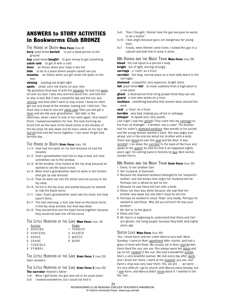 Obrc Bronzeanswers | PDF