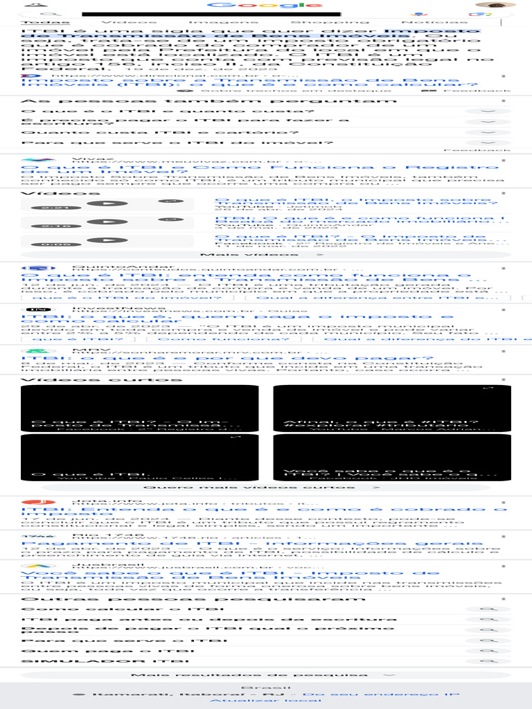 O'que Significa Itbi - Pesquisa Google | PDF