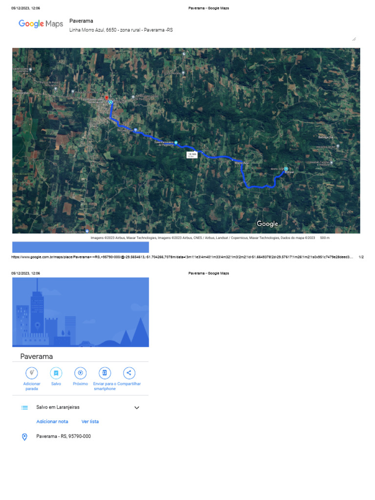 Paverama - Google Maps | PDF