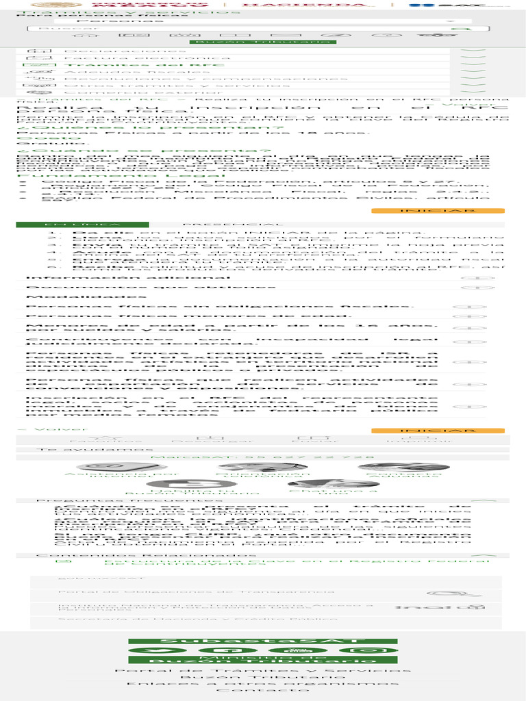 Realiza Tu Inscripción en El RFC Persona Física. - Trámites Del RFC ...