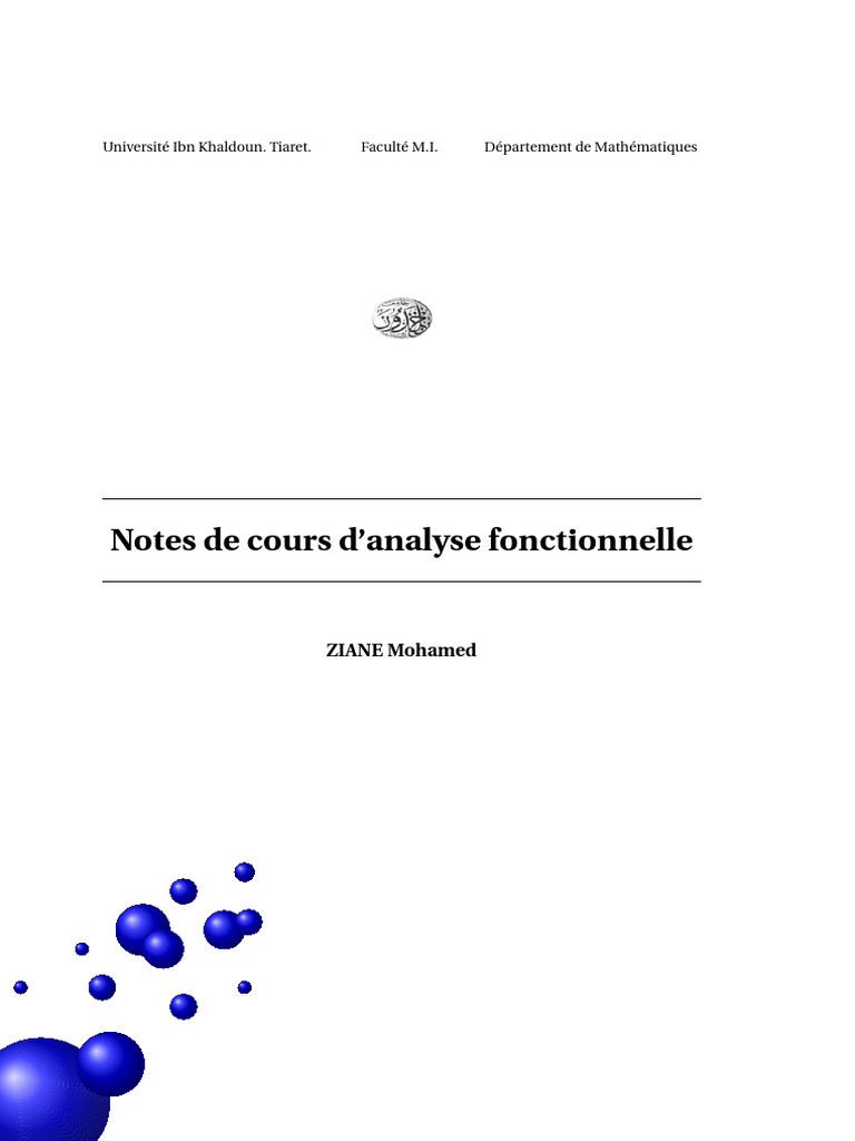 AF-M1-Notes de Cours | PDF