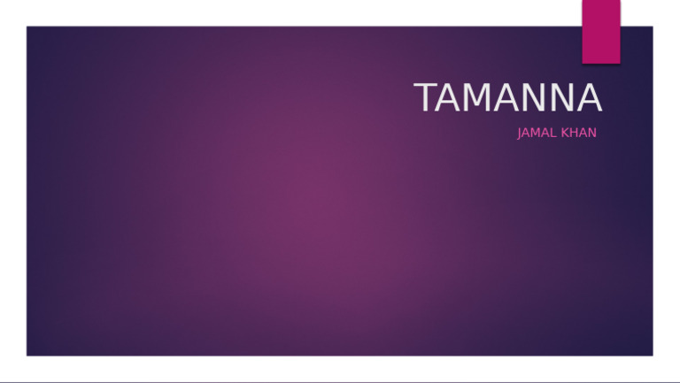 Tamanna Khan | PDF