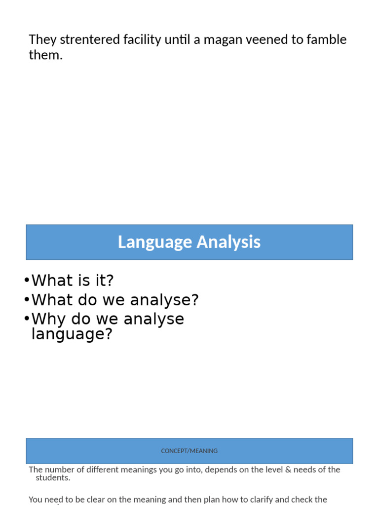 Introduction To Language | PDF