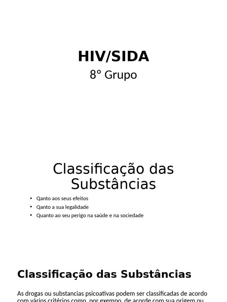 8 Grupo Hiv Sida | PDF