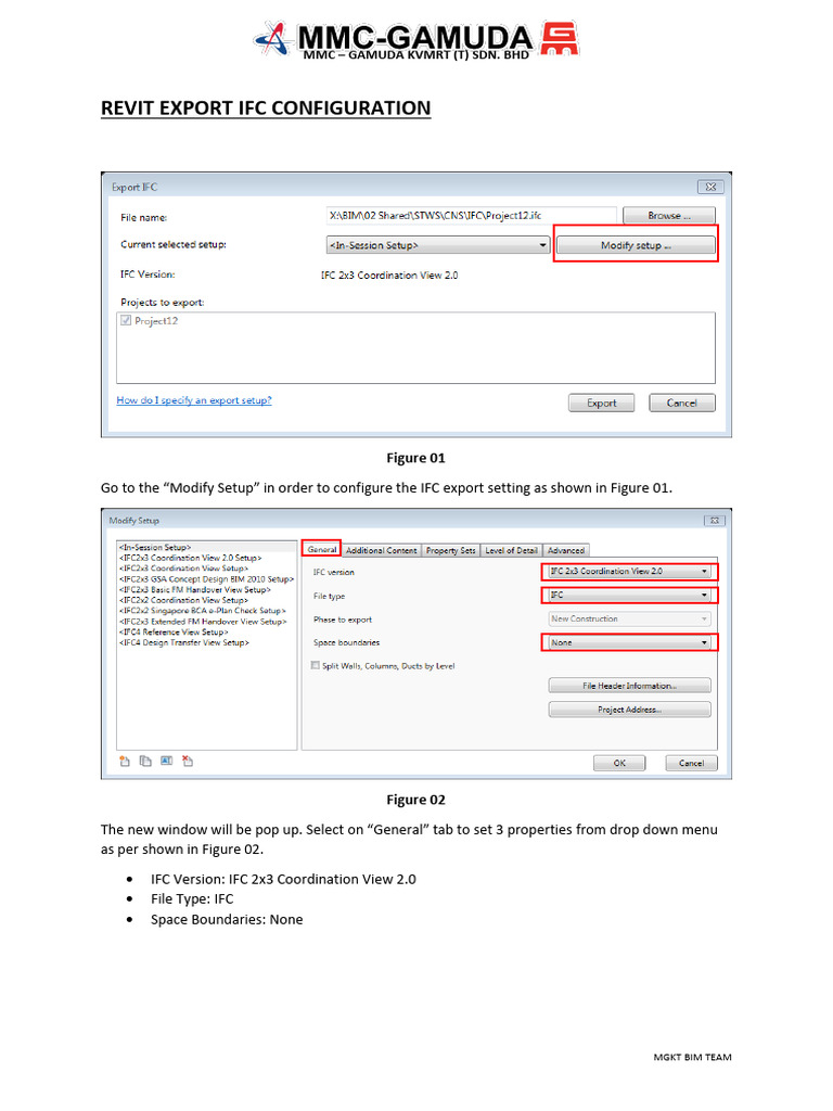 Revit IFC Export Configuration Guide | PDF | Computers
