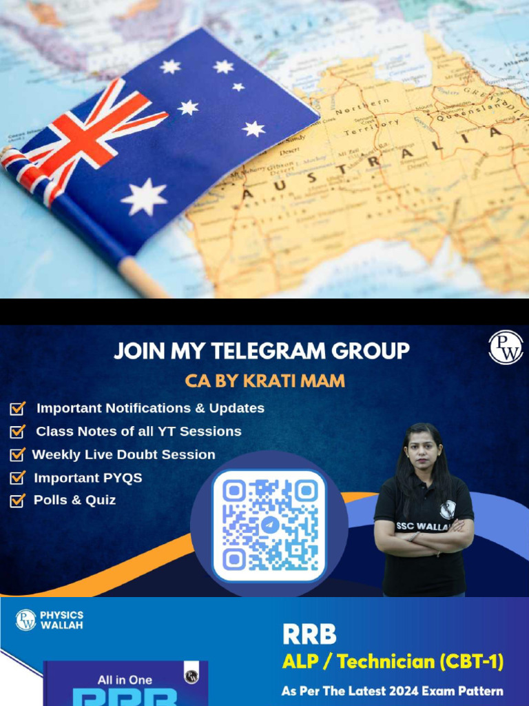 Australia: Geography, States, and Features | PDF | Australia | New Guinea