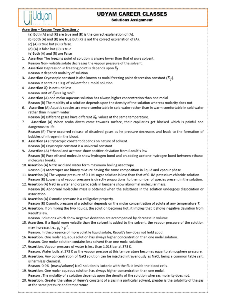 Solution Assignment .. | PDF