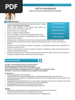 Capgemini Resume Template | PDF | Software | Computing
