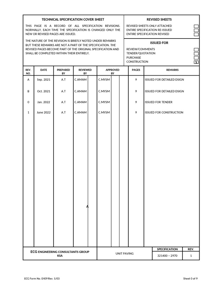 Unit Paving (Interlock) | PDF