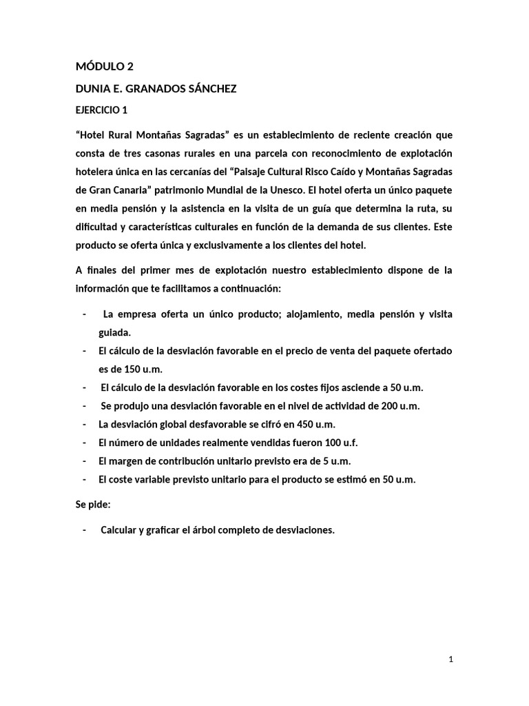 Módulo2 ControlDeGstión DuniaE - Granadossánchez | PDF