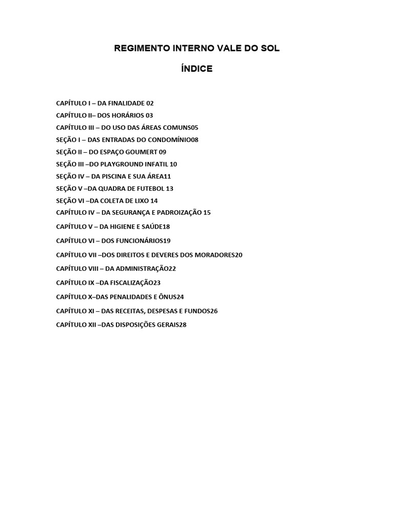 REGIMENTO INTERNO - Cópia | PDF