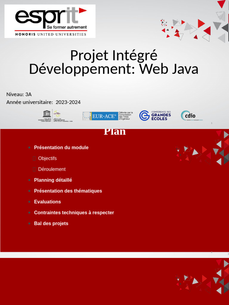 PIDEV 3A 2023 2024 LOT2 Présentation | PDF