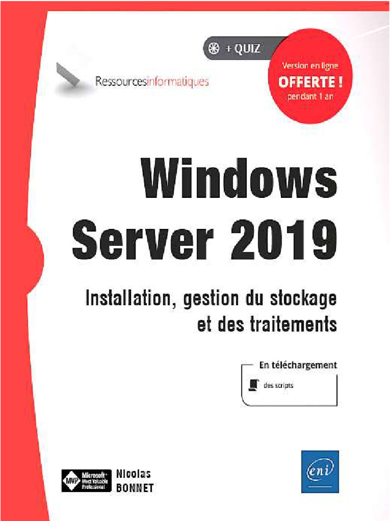Windows Server 2019 - Installation, Gestion Du Stockage Et Des Traitements | PDF