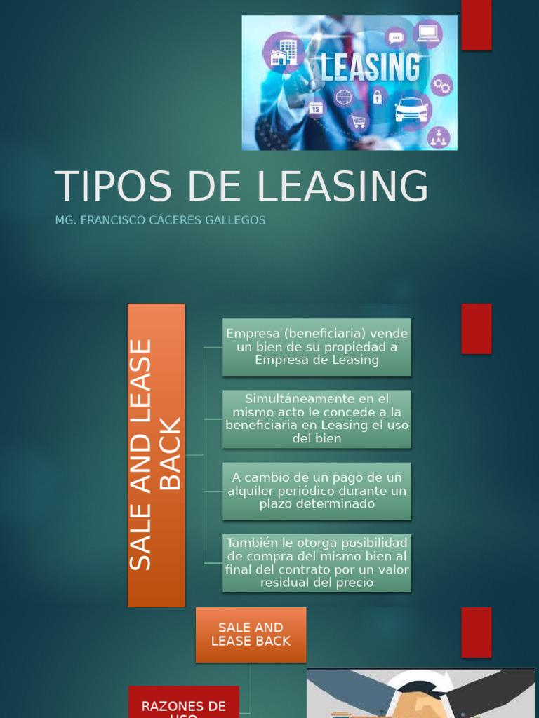 Tipos de Leasing | PDF