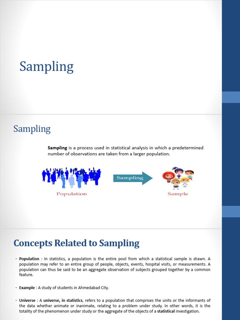 Sampling | PDF