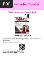 Narration Notes (Class 11-12) | PDF | Grammatical Tense | Grammatical ...