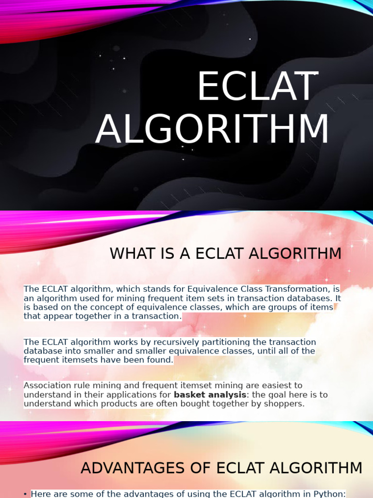 Eclat | PDF