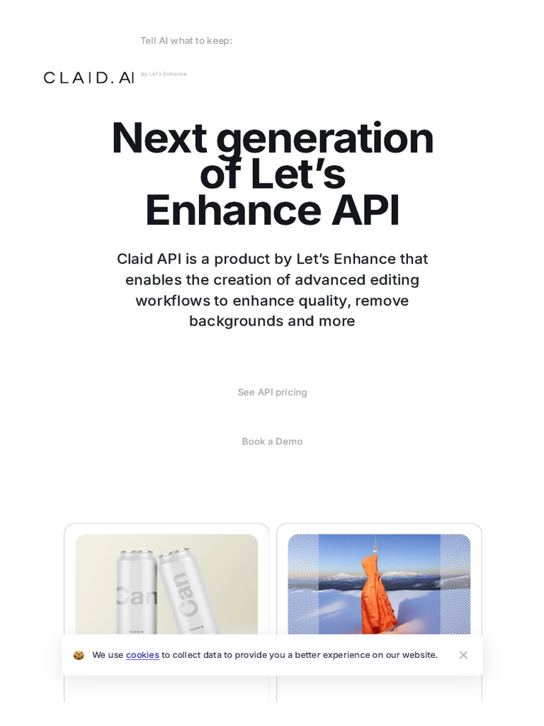Claid - Ai Apis Letsenhance | PDF