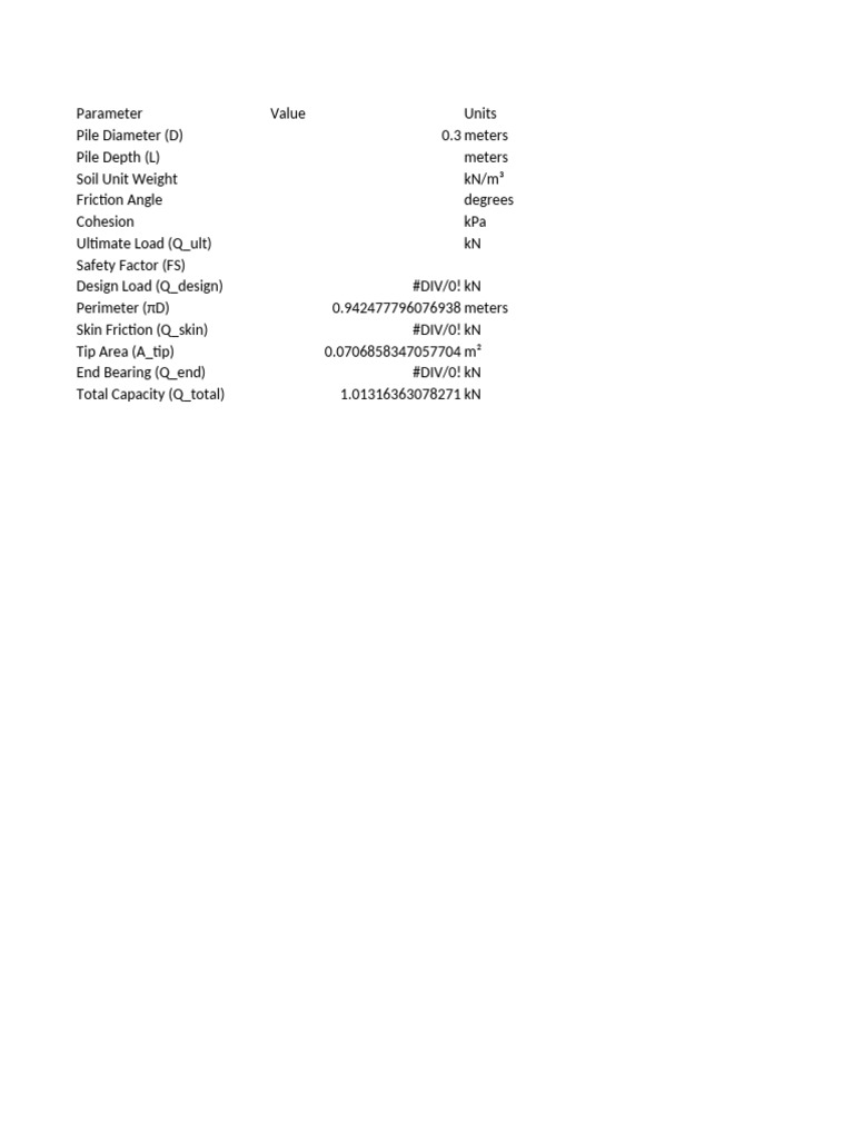 Pile_Design_With_Formulas_IS_Code | PDF