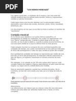 Tipos de barras de compás musical | PDF
