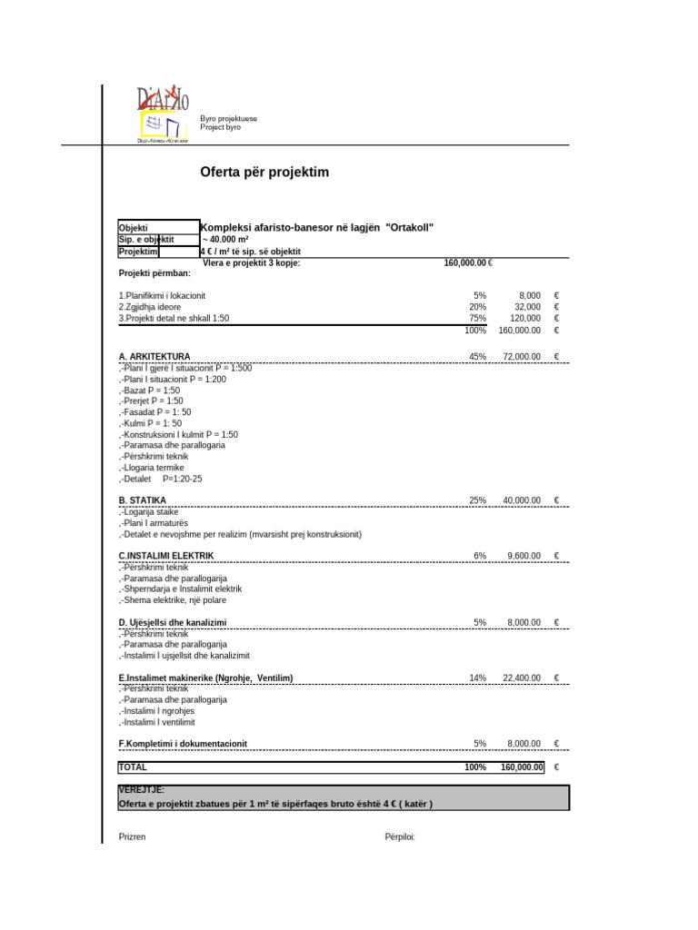 OFert Projekti | PDF