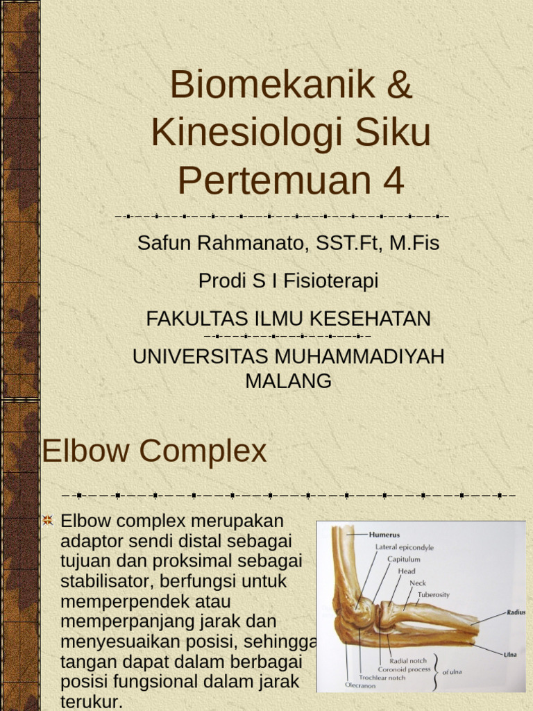 3. BM&KN Elbow | PDF