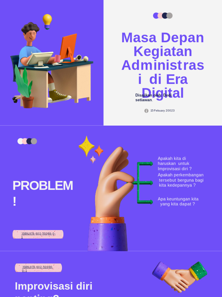 Dedi Setiawan - 200412623629 - G - Tugas 5 Memproduksi Dokumen Menggunakan MS POWER POINT | PDF