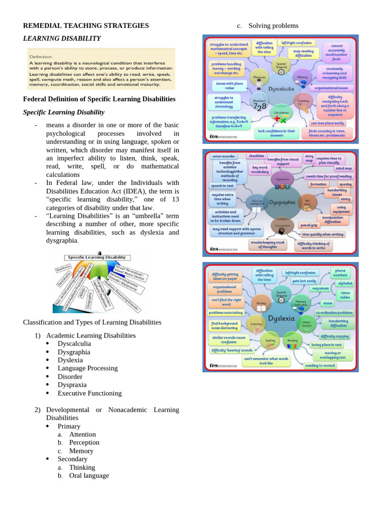 Remedial Teaching Strategies | PDF