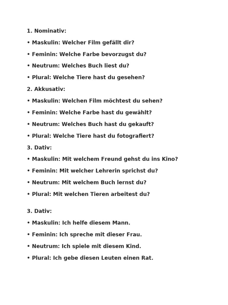 Welcher Dieser PDF