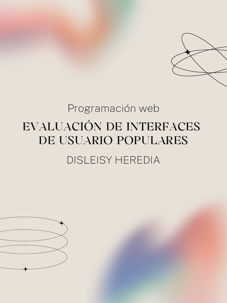 DisleisyHeredia - Ejercicio Practico | PDF | Interfaces gráficas de ...