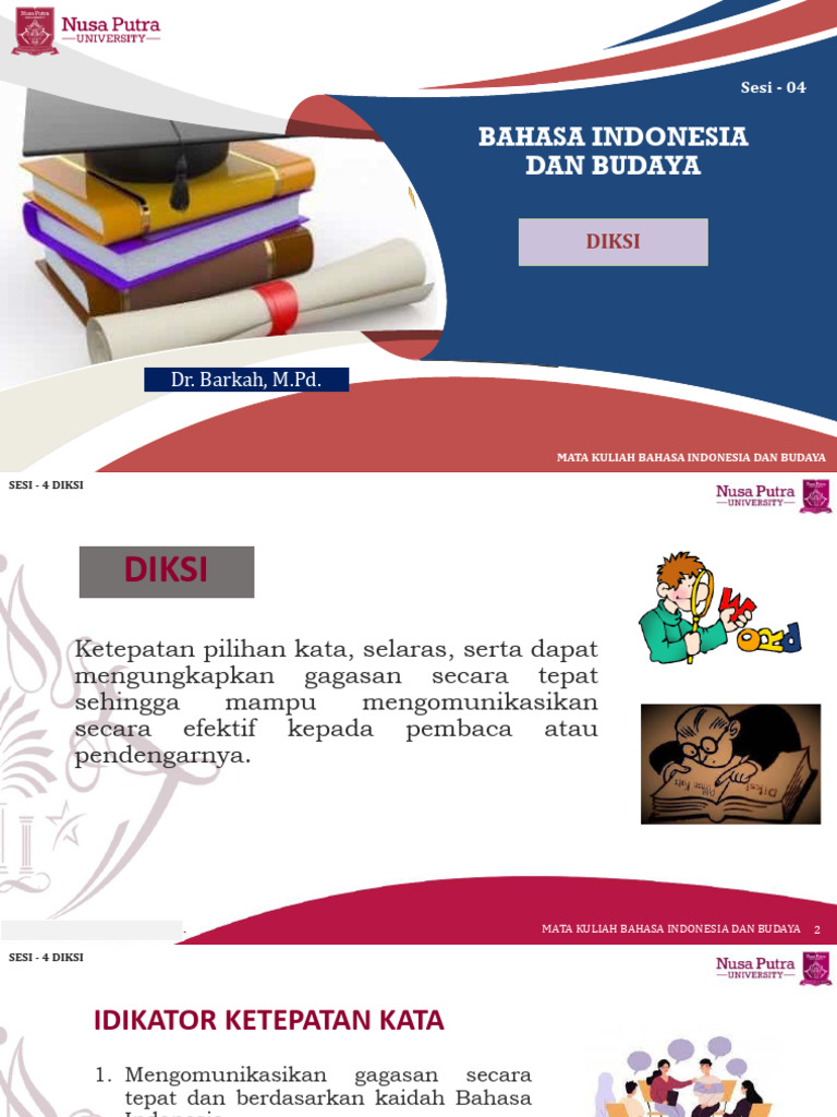 Sesi 4 Diksi | PDF