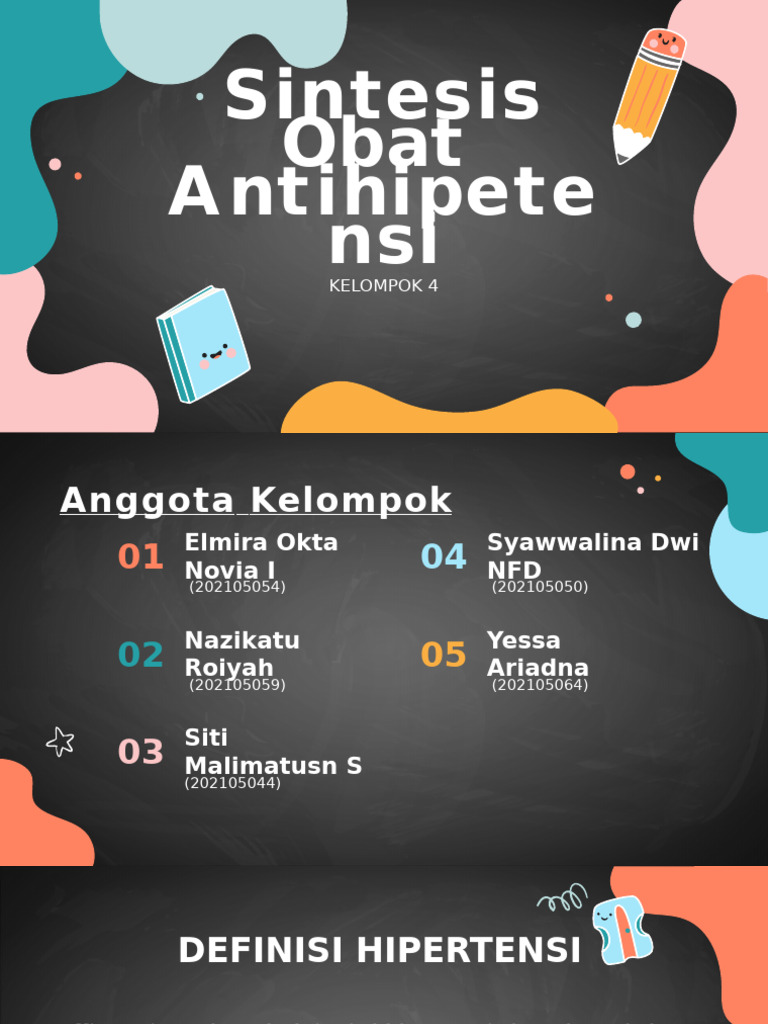Sintesis Obat Antihipertensi-1 | PDF