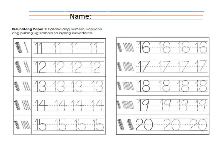 Math Activity g1 | PDF